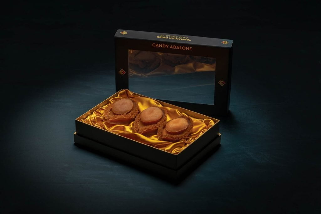 Luxury Blacklip Abalone Gift Box - 3 Pieces Dried Tasmanian Abalone